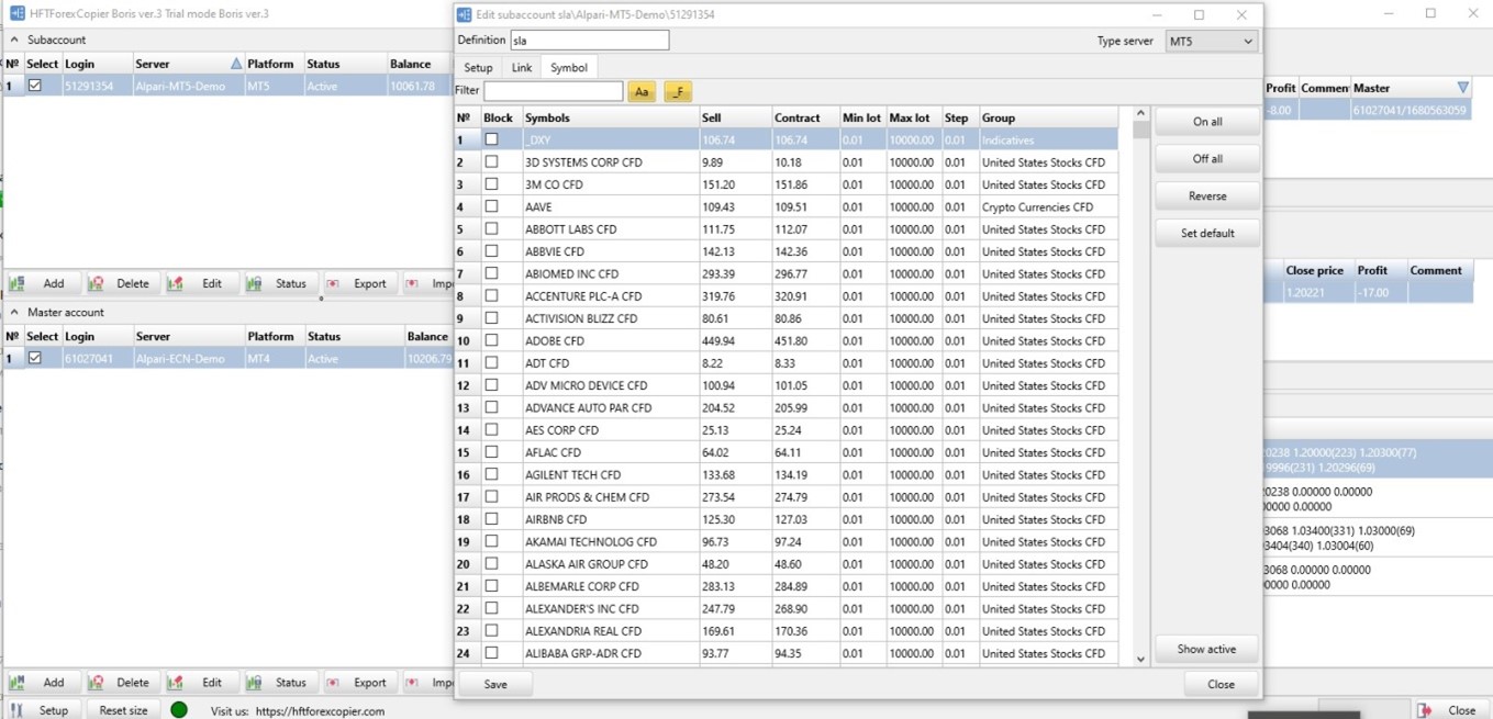 Software review of HFT Forex Trade Copier software – copier ...